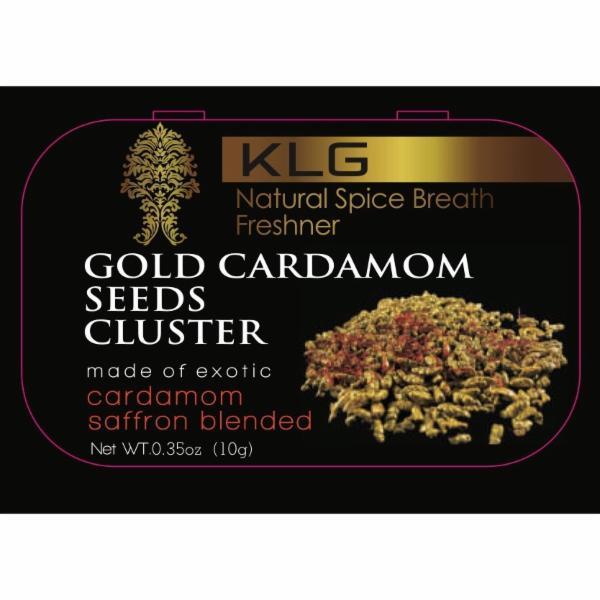 KLG Gold Cardamom Seeds Cluster – Global Shopping Bazaar