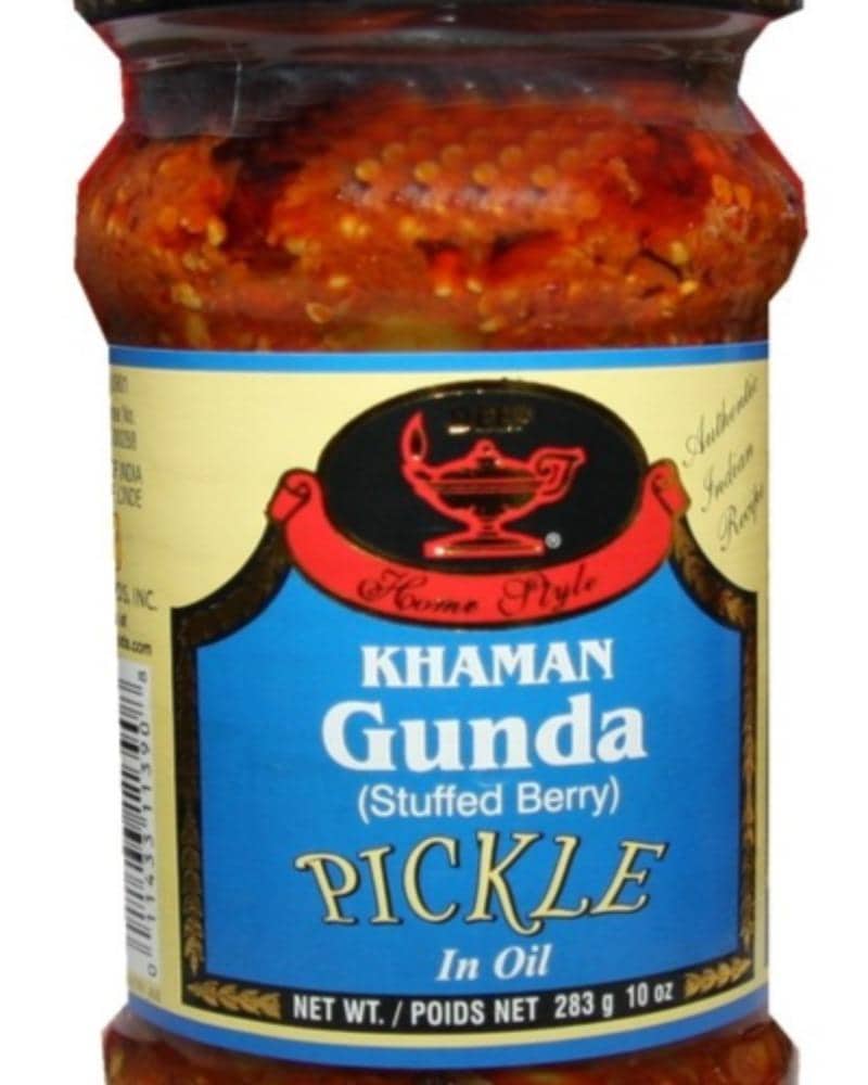 Buy Deep Khaman Gunda (Stuffed Berry) Pickle Online – Global Shopping ...