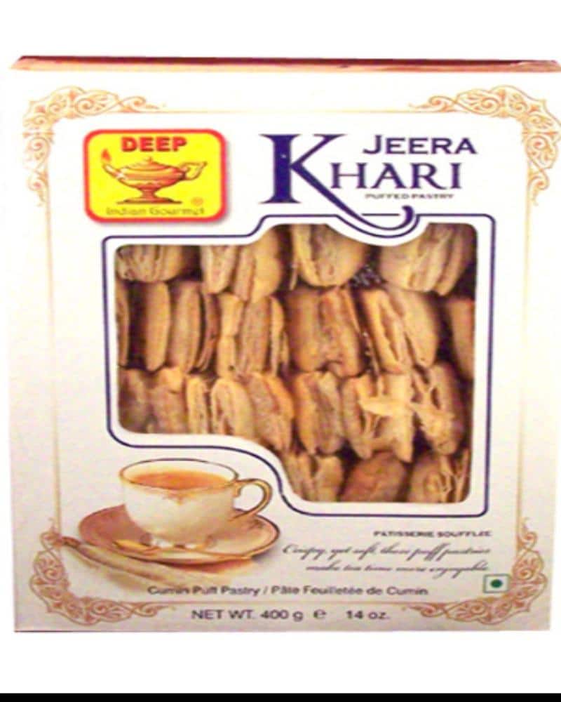 Buy Deep Khari Biscuits (Puff Pastry) - Jeera (Cumin) Online – Global ...